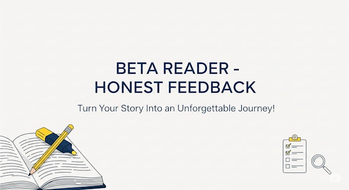 Be your beta reader and give detailed story feedback by Arthurkehdi ...