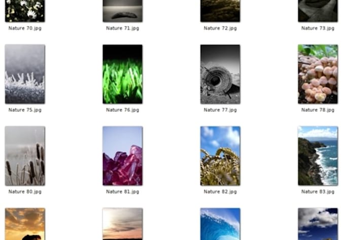 Give you a package of over 2,000 iphone wallpapers and script by ...