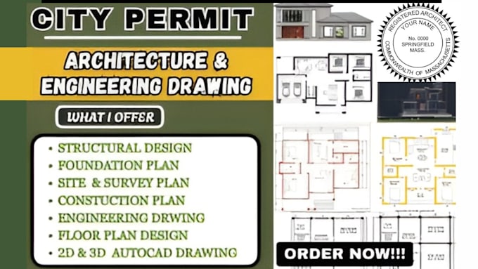 Draw review stamp 2d floor plan mep house plan architectural stamp city ...