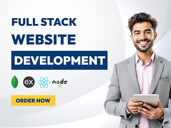 Do custom full stack website development as front end, backend development by Jsb_global | Fiverr
