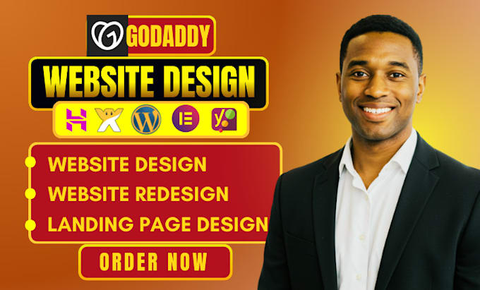 Godaddy website redesign, godaddy website design, godaddy website ...