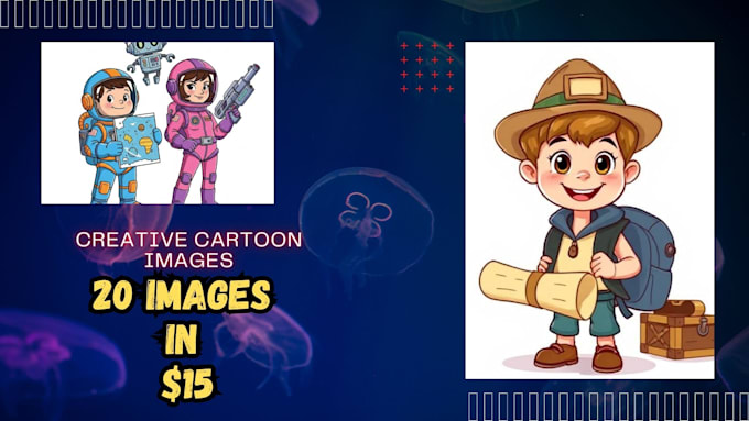 Draw cute and unique cartoon illustration by Artist_as | Fiverr
