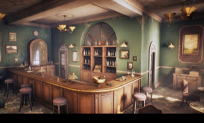 Make 3d game environments 3d environments diorama diorama low poly ...