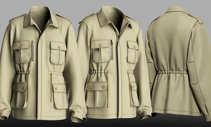 Create realistic 3d metahuman clothes 3d clothes garment animation clo ...