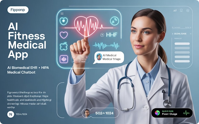 Build ai fitness app biomedical ehr asssistant ai hippa medical triage ...