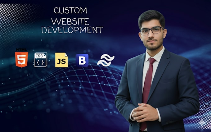 Create a fast responsive website with html css js by Muhammadbahlool ...