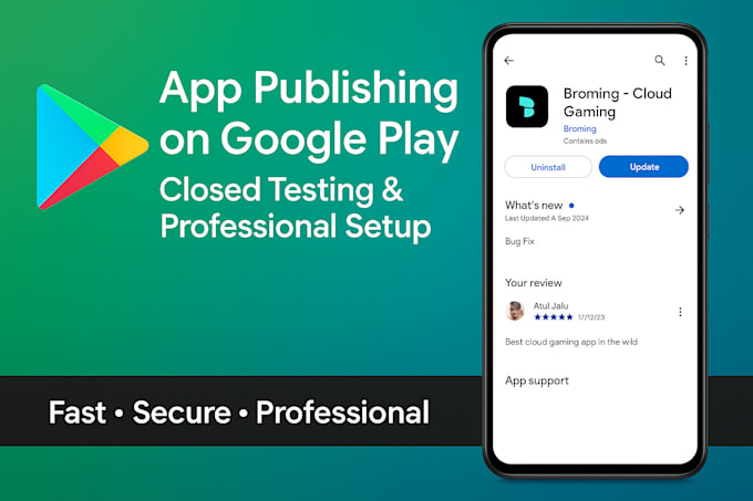 Publish android app on your google play console by Walenet_dev | Fiverr