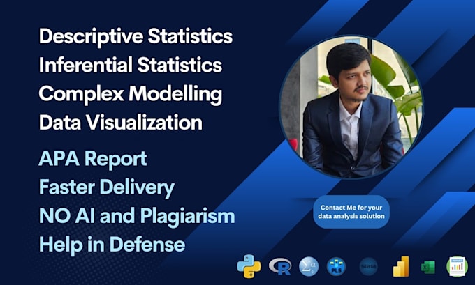 Do data analysis in spss, smartpls, python, r, excel by Jns365 | Fiverr