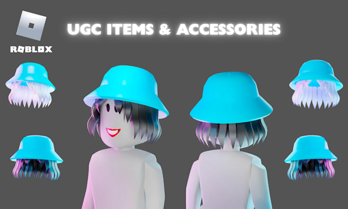 Create custom roblox ugc hats and accessories by Prosper_pixel | Fiverr