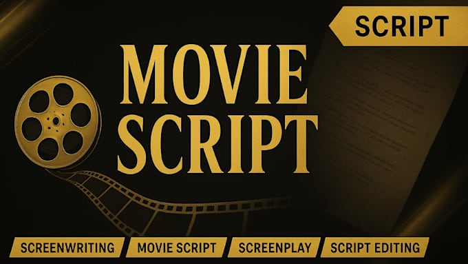 Write, edit, or polish your professional movie script or screenplay by ...