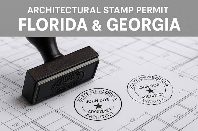 Do washington oregon building permit stamp architectural seal architect ...