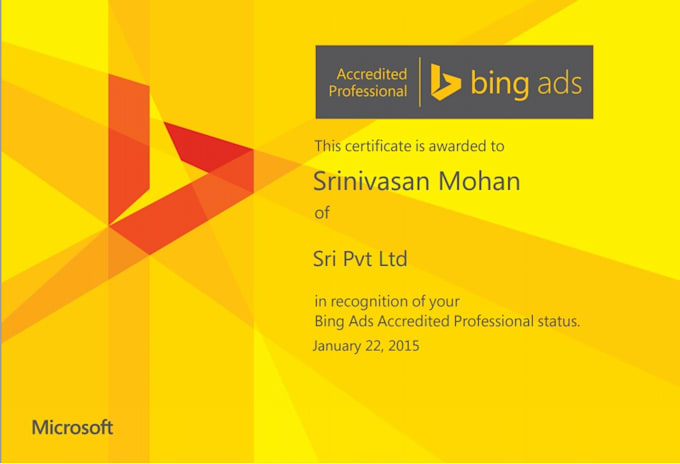 Pass bing accredited professional exam by Certification87 | Fiverr