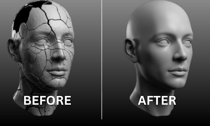 Fix edit repair 3d model or stl file obj 3mf for 3d printing by Collins ...