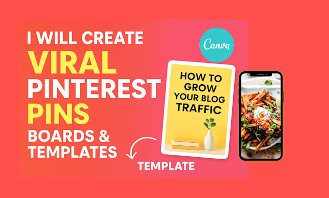 Create viral pinterest pins, boards and template in canva by Ayodele_design | Fiverr