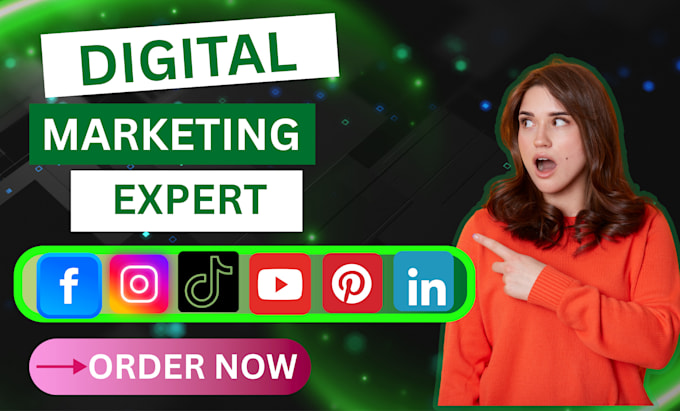 Be your professional digital marketing expert by Sumaiyadmexpert | Fiverr