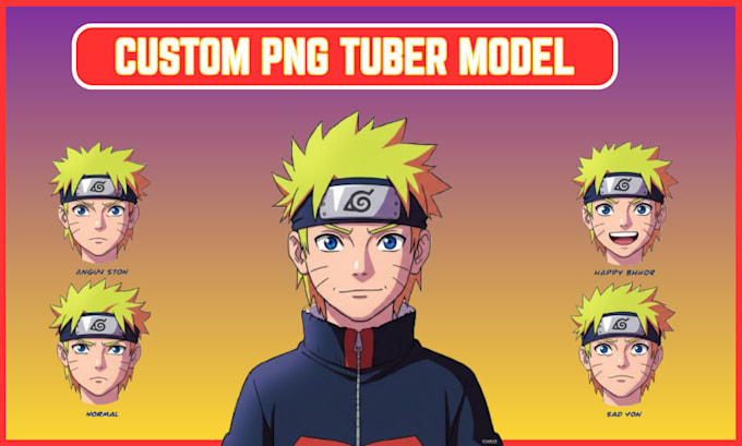 Design pngtuber or png tuber chibi live 2d rigging vtuber model by ...
