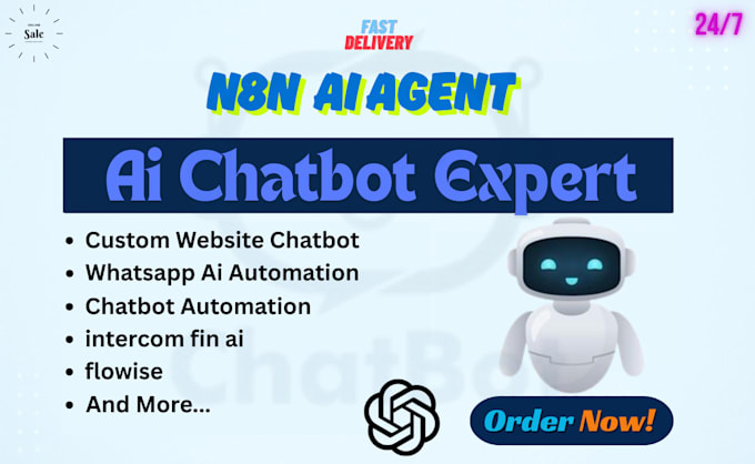 Desenvolver agente ia n8n chatbot de whatsapp ia fluxo de trabalho fin ...