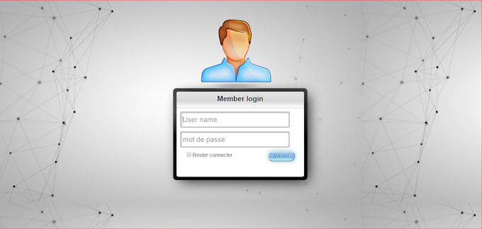 Design any login page with css3 and html5 by Mizoxboy | Fiverr