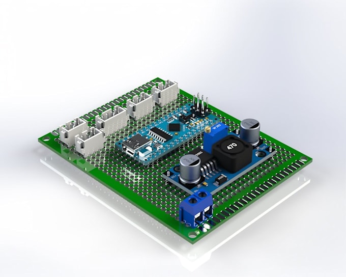 Design esp 32 stm 32 pcb schematic layout for iot device with gerber ...