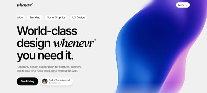 Create wow effect animated website in framer by Aleksandra_web | Fiverr