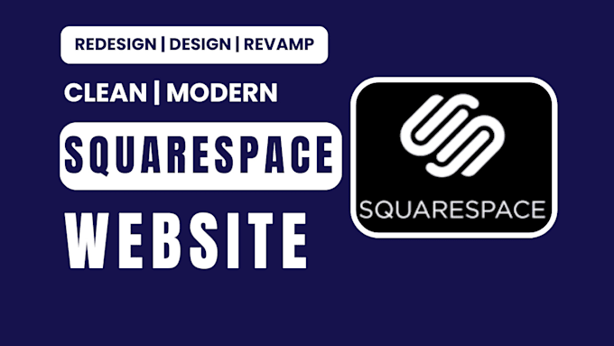 Design squarespace website redesign squarespace seo revamp fix website ...