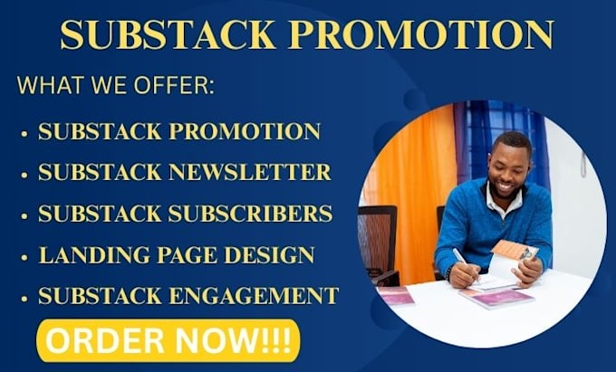 Do substack account setup, substack post, editable substack newsletter ...