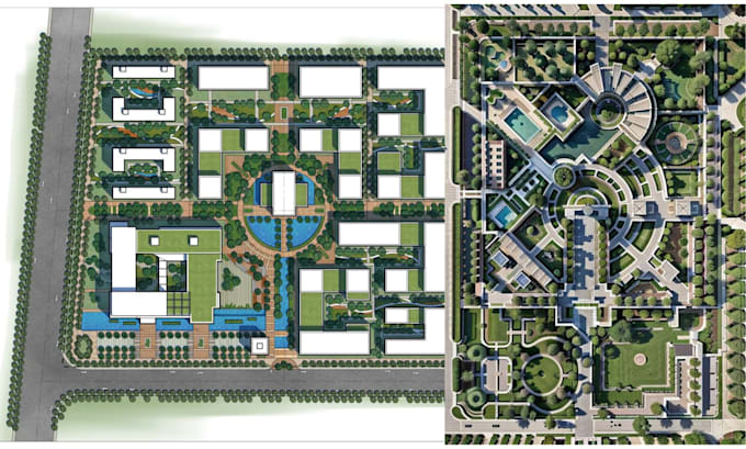 Design master plan 2d floor plan subdivision layout and city permit by ...