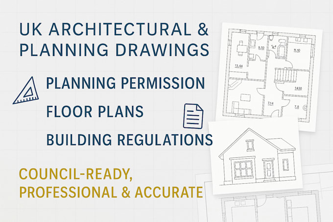 Draw uk planning permission construction drawing uk building ...