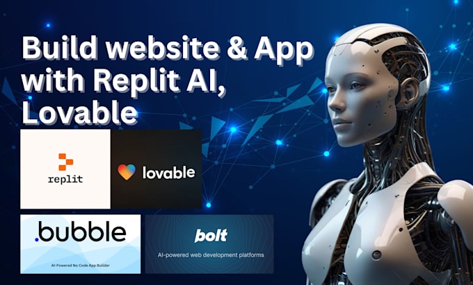 Construir app replit, web app replit, ia replit, consertar replit ...