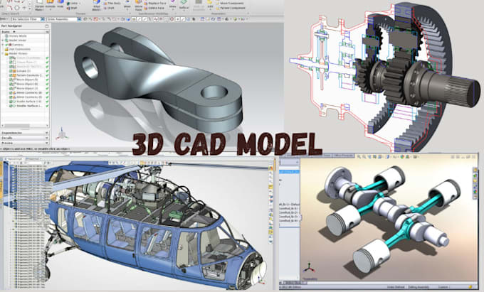 3d cad design ansys mechanical solidworks fusion 360 autocad 2d drawing machine by Marvel_872 ...