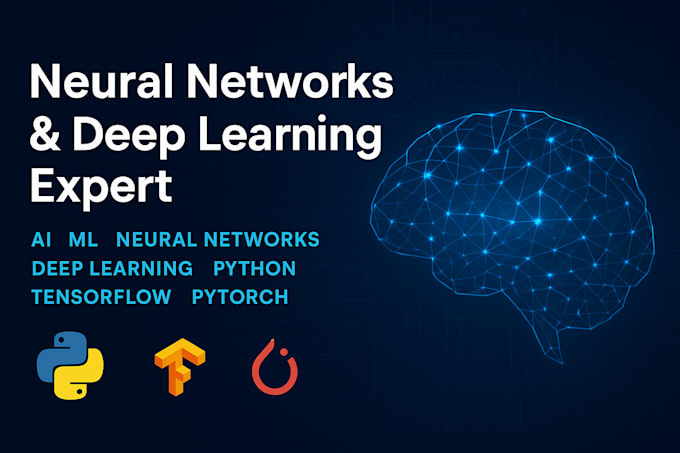 Do ml, neural network, llm, nlp, lstm and artificial intelligence tasks by Yellowstone2301 | Fiverr