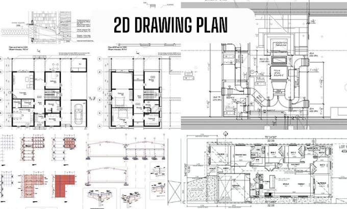 Design 2d drawing plan, autocad framing plan, renovation plan and ...