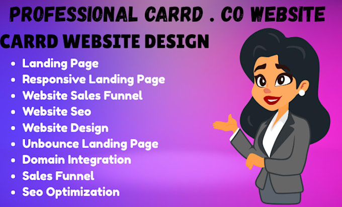 Carrd website, carrd landing page, wix website, carrd website, wix ...