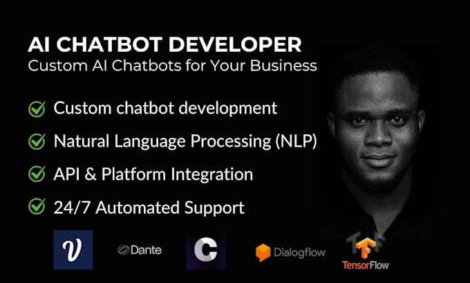 Développement de chatbot ai pour site web ai, saas ai, application mobile, whatsapp ai développeur