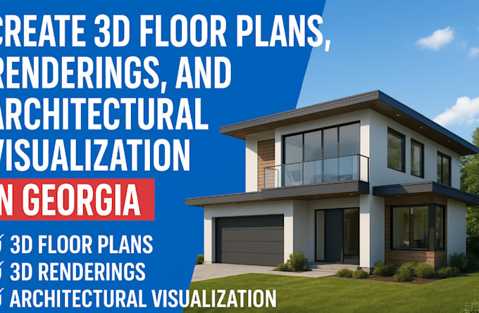 Do 2d and 3d floor plans, rendering and architectural visualisation for ...