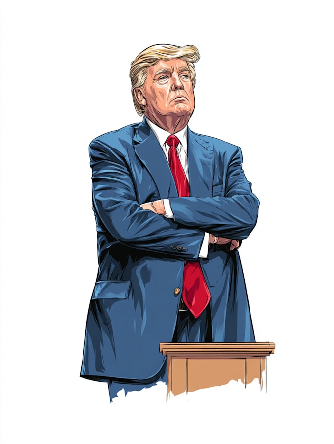 Draw political cartoons illustrations by Annastover15 | Fiverr