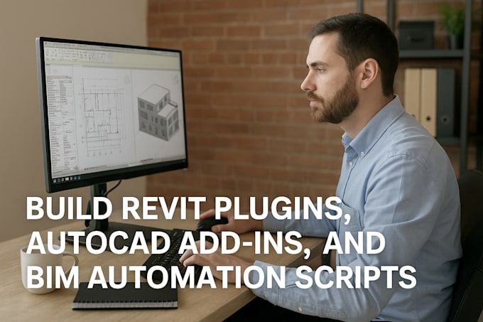 Build revit plugins, autocad addins and bim automation scripts by Techyguiy | Fiverr