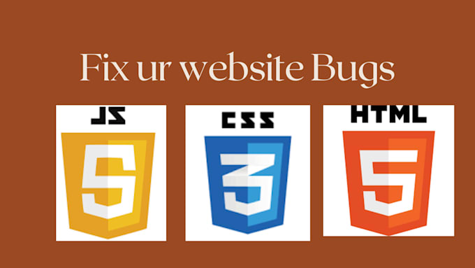 Fix html, css, and javascript errors in your website by Createwithahmed | Fiverr