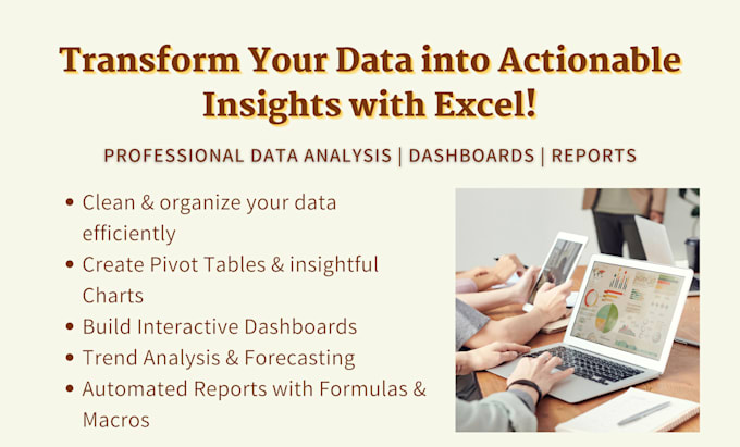 Perform professional data analysis and excel reporting by Kajal1909 ...