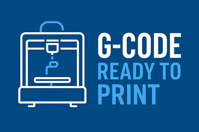 Generate optimized gcode files for your 3d printer by Szymoo456 | Fiverr