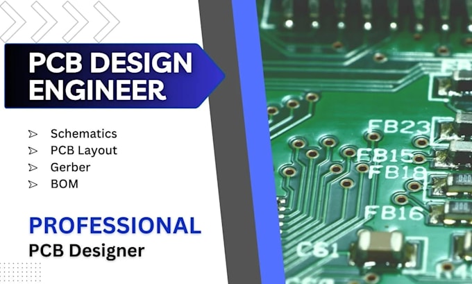 Design pcb board with proteus easyeda by Hakantokgoz | Fiverr