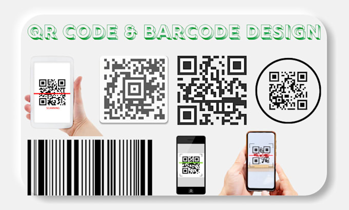 Create a unique custom qr code and barcode label design by ...