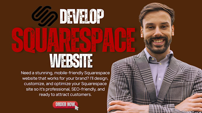 Develop squarespace website design or redesign business website ...