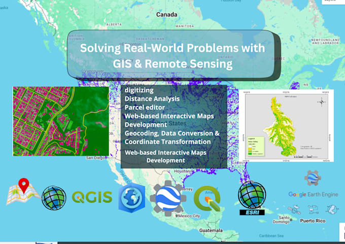 Do gis and remote sensing analysis by Jawahir_hossain | Fiverr