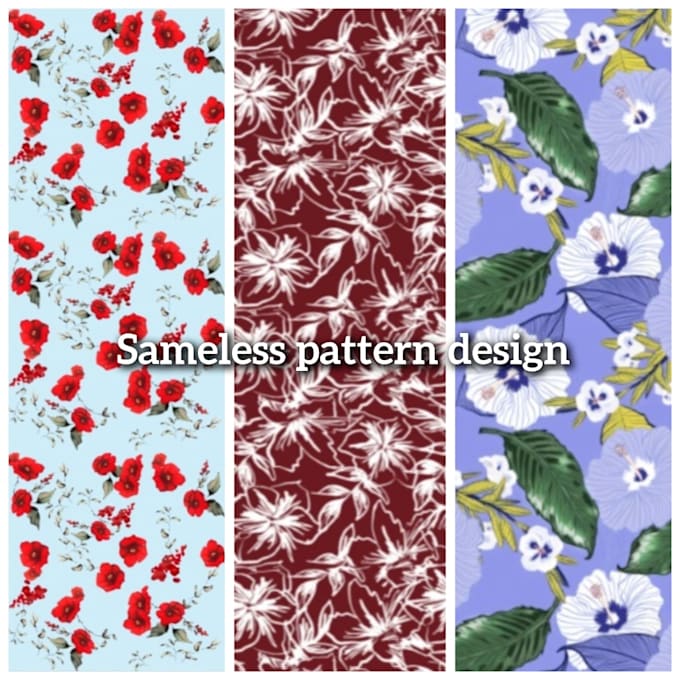 Do seamless pattern, design textile pattern, fabric design by Es ...