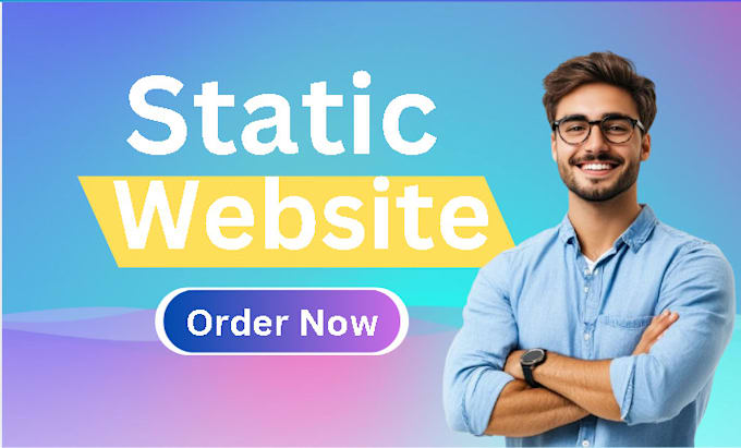 Design a fast and responsive static website by Kashif_tahir461 | Fiverr