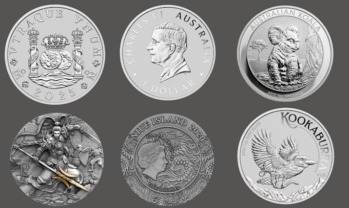 Sculpt custom 3d coin model cnc bas relief medallion engraving coin ...