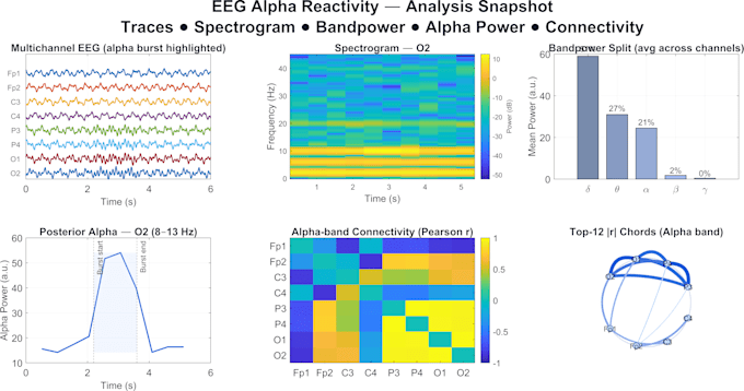 Build research grade signal processing in matlab or python for eeg emg by Adrianworks_ | Fiverr