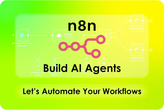 Automatización n8n, agente de ia n8n, automatización de ia n8n, flujo de trabajo n8n