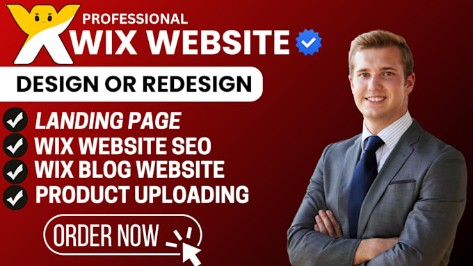Build wix website design wix website redesign wix business website wix ...